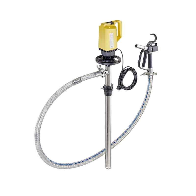 Drum pump set - Motor, Hose set, Pump tube